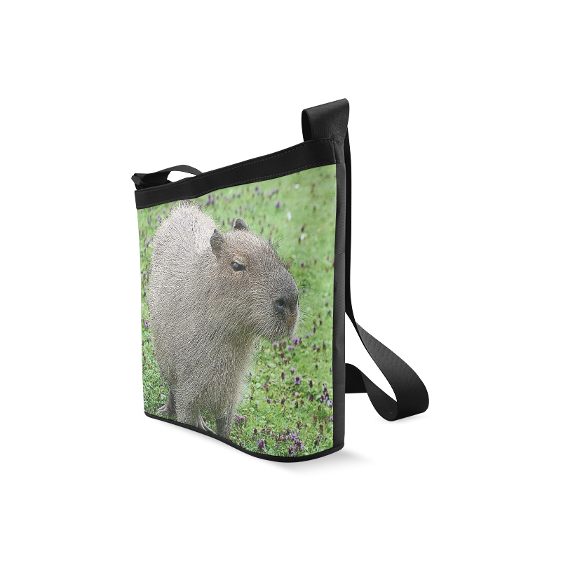 cute capybara Crossbody Bags (Model 1613) | ID: D801802