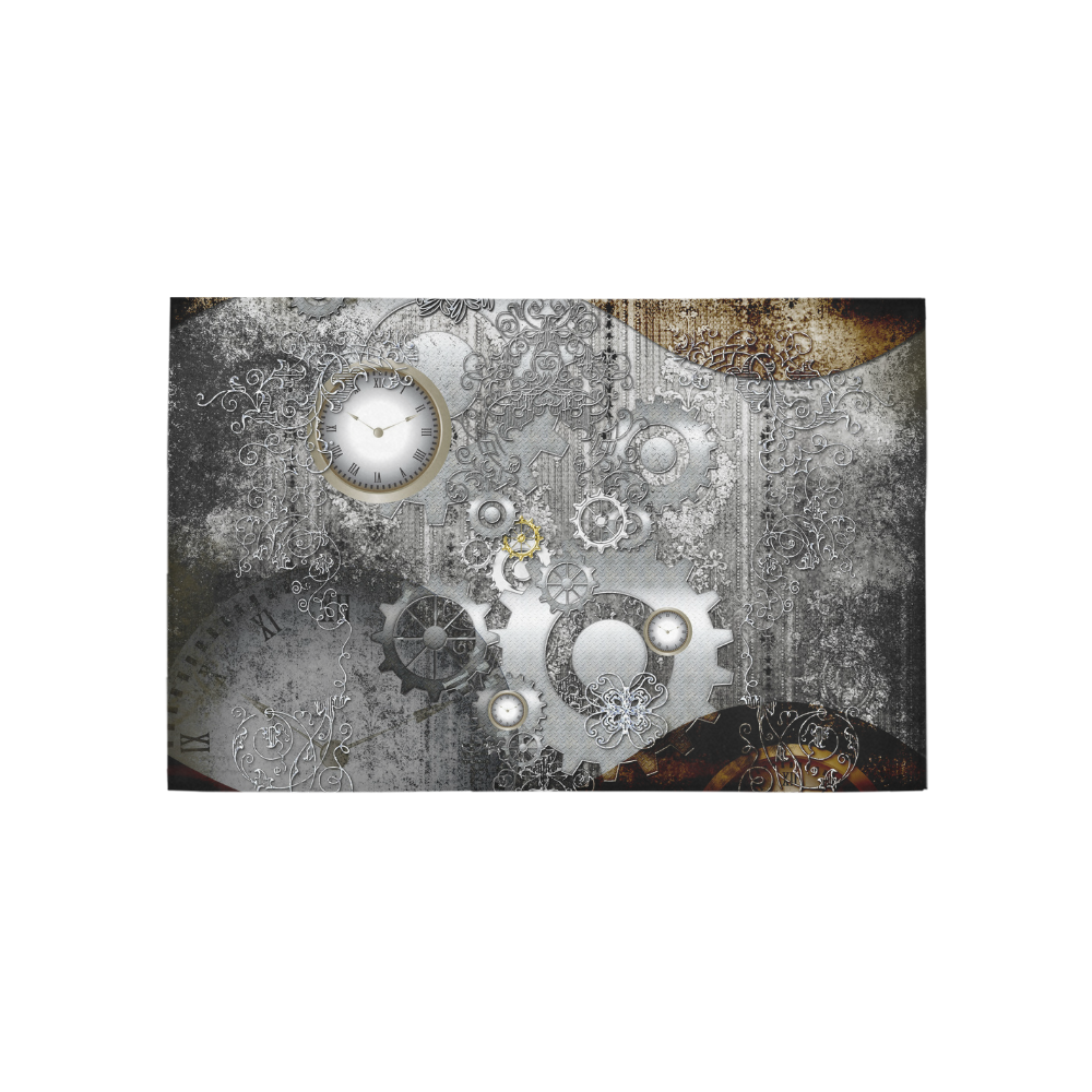 Steampunk in vintage design Area Rug 5'x3'3'' | ID: D830679