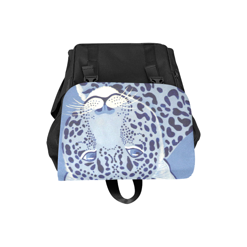 Ultramarine Jaguar Casual Shoulders Backpack (Model 1623) | ID: D840649