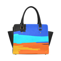 Abstract Art Classic Shoulder Handbag (Model 1653) | ID: D1038003