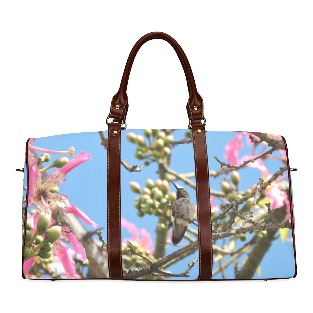 Humming bird v1 Waterproof Travel Bag/Large (Model 1639) | ID: D893275