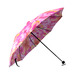 Hibiscus floral flowers flower-Cute pink pattern Foldable Umbrella ...