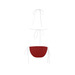 solid red Custom Bikini Swimsuit | ID: D906312