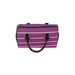 stripes violet Boston Handbag (Model 1621) | ID: D928804