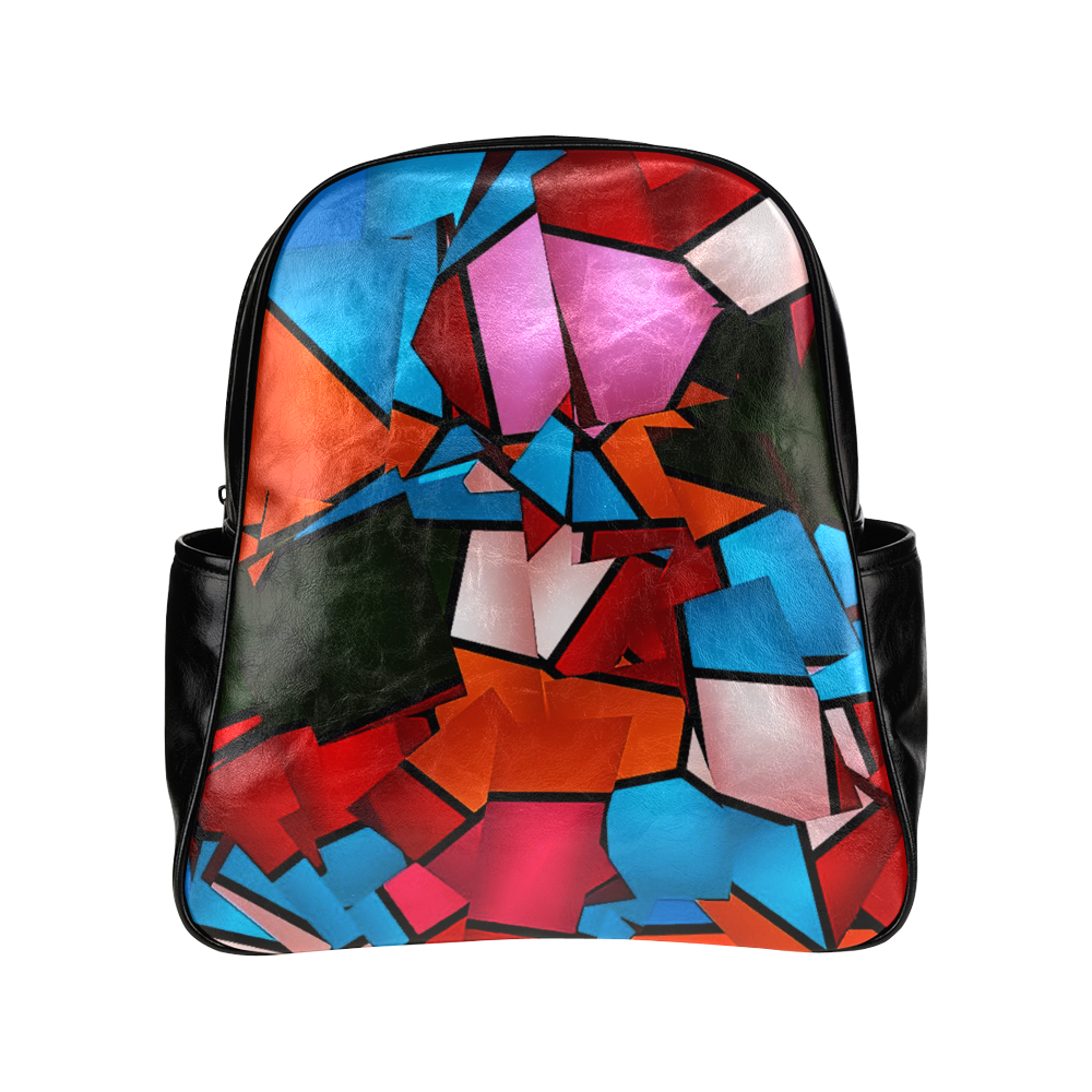 Lightning Pattern by Artdream Multi-Pockets Backpack (Model 1636) | ID ...