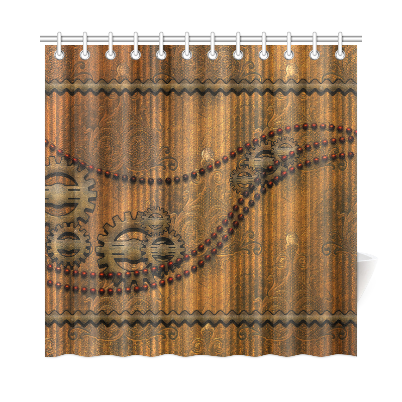 Noble steampunk Shower Curtain 72"x72" | ID: D938516
