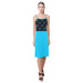 rockabilly blue Alcestis Slip Dress (Model D05) | ID: D940782
