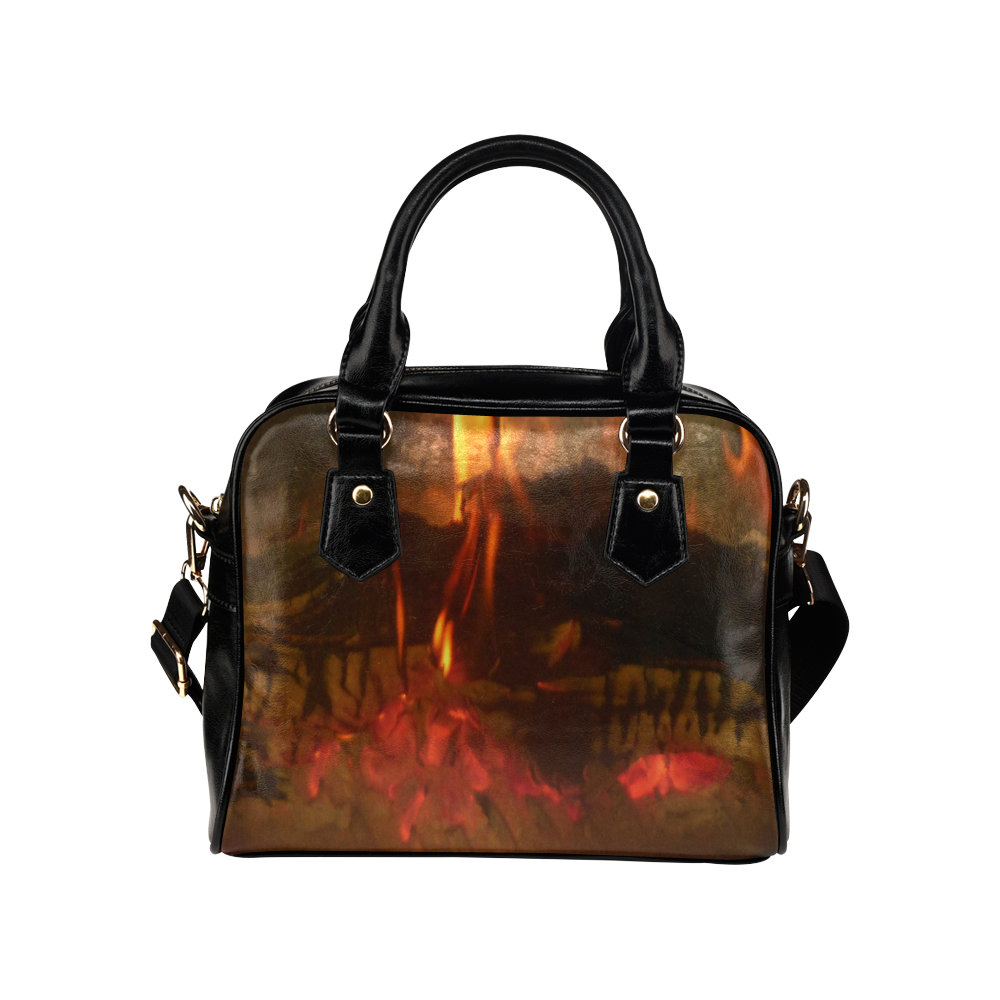 Burning Fire Shoulder Handbag (Model 1634) | ID: D952650