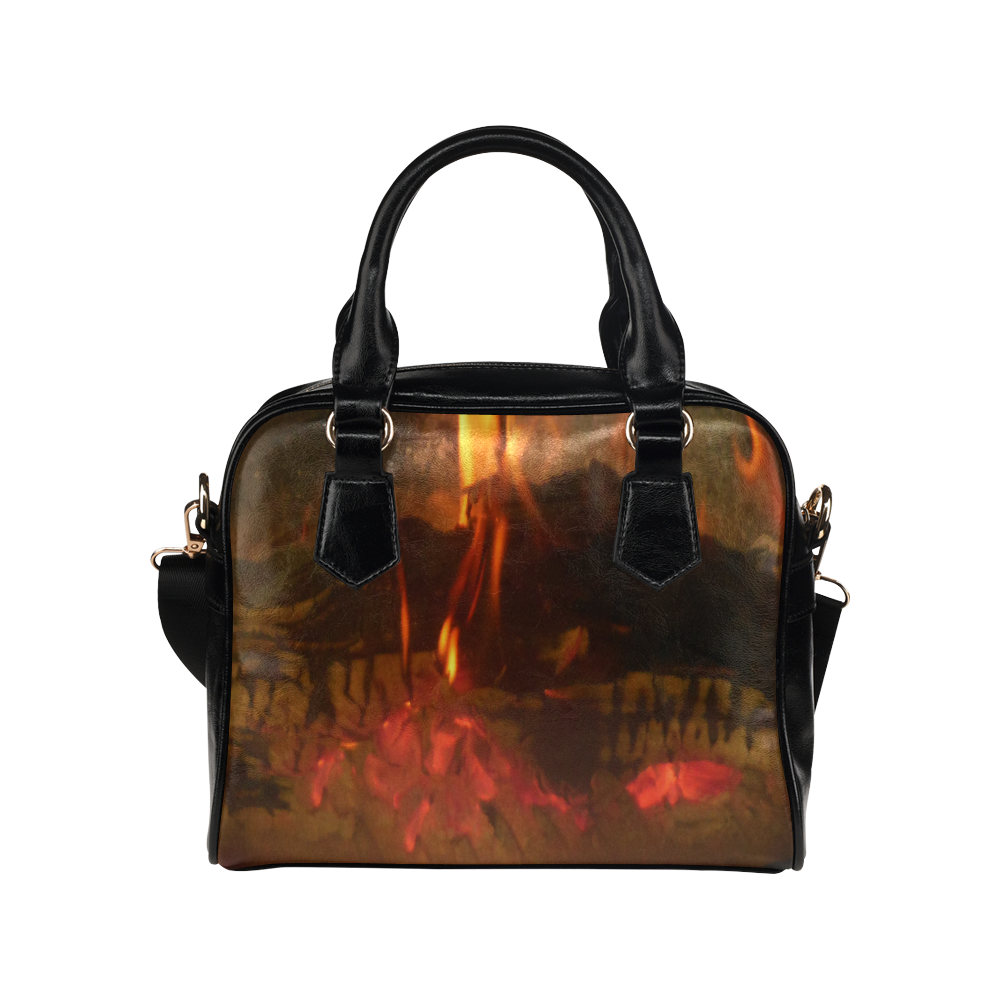 Burning Fire Shoulder Handbag (Model 1634) | ID: D952650
