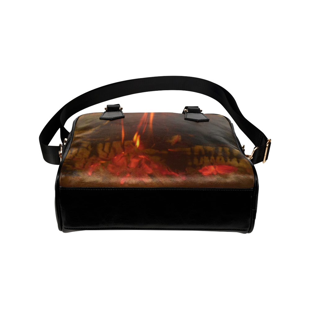 Burning Fire Shoulder Handbag (Model 1634) | ID: D952650