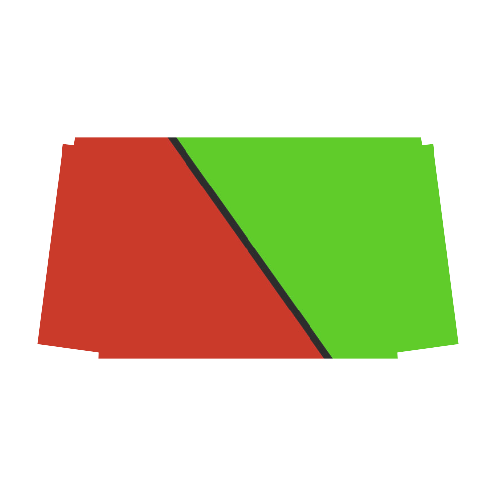 diagonal temp red green Classic Travel Bag (Model 1643) Remake | ID ...