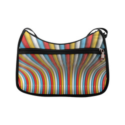 Psychedelic, Sand Clock Crossbody Bags (Model 1616) | ID: D265166