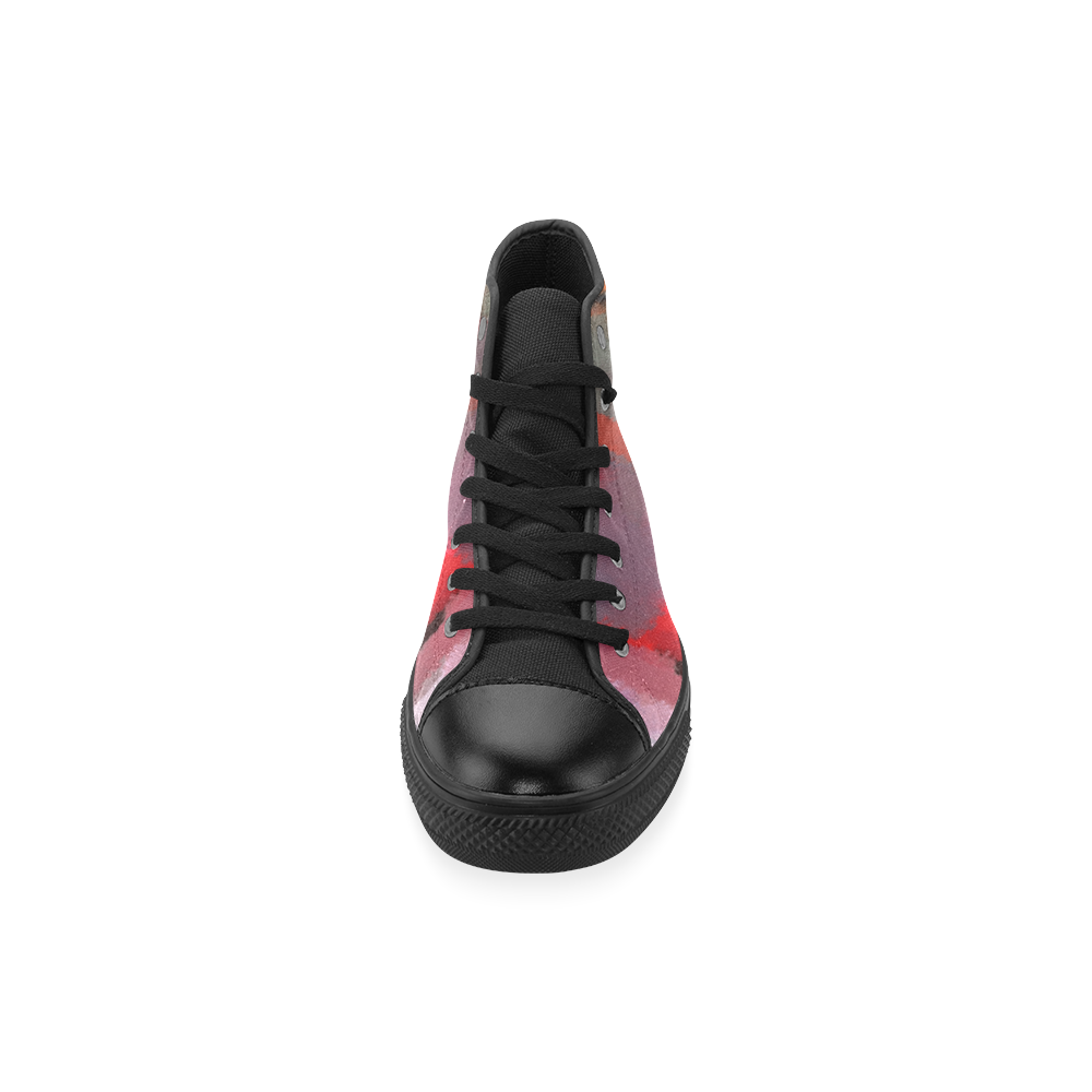 super High Top Canvas Women's Shoes/Large Size (Model 017) | ID: D976572