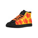 FLAMES Aquila High Top Microfiber Leather Women's Shoes (Model 032 ...
