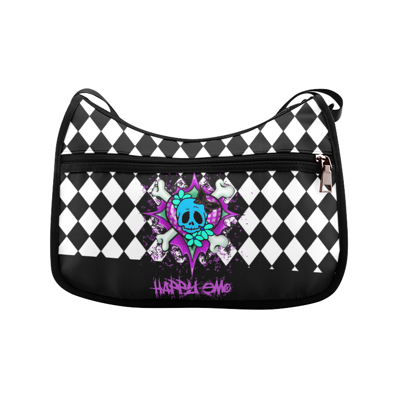 Happy Emo Crossbody Bags (Model 1616) | ID: D1001262