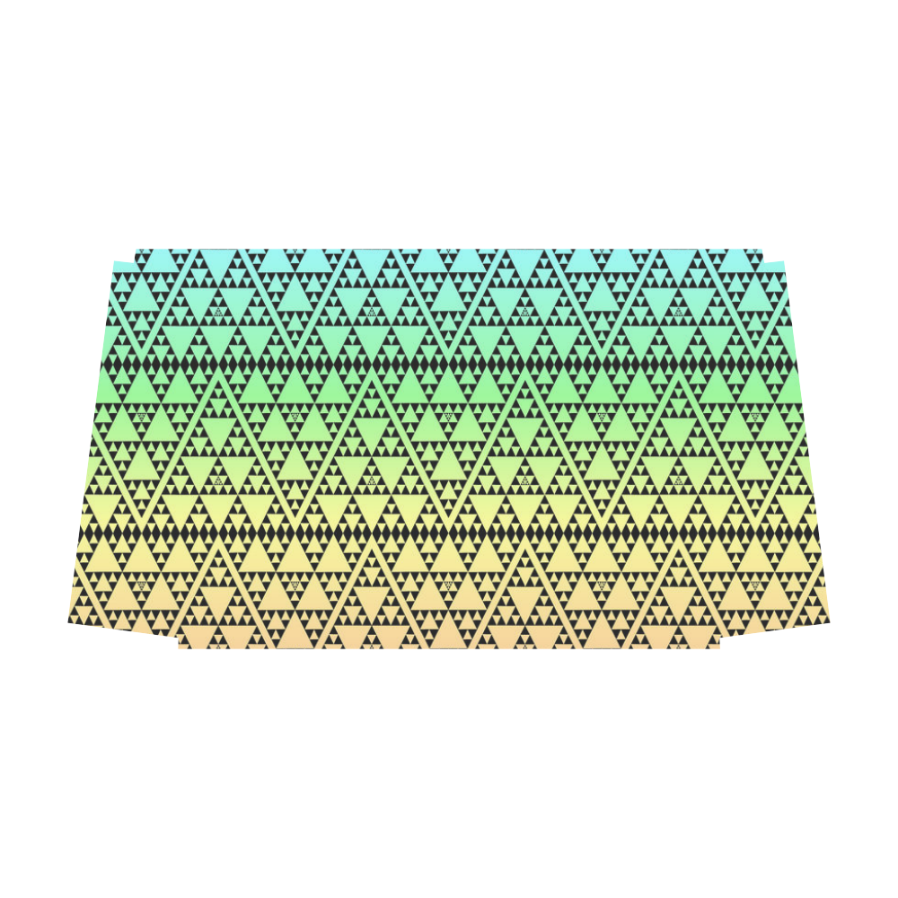 triangles in triangles pattern blk rainbow Classic Travel Bag (Model 1643) Remake | ID: D1019712