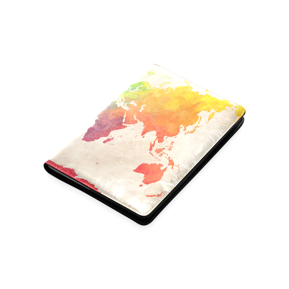 world map Custom NoteBook A5 | ID: D1022730
