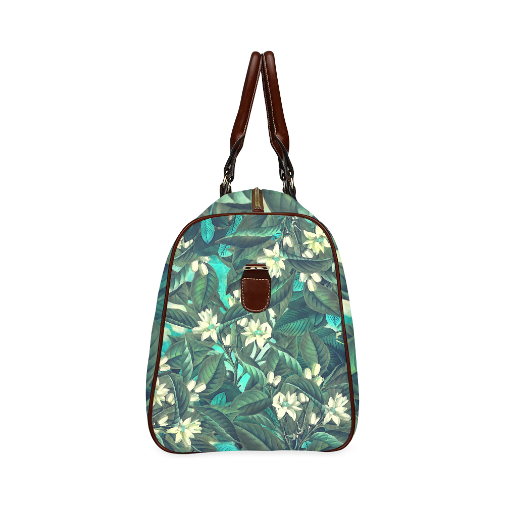 flowers Waterproof Travel Bag/Small (Model 1639) | ID: D1026904