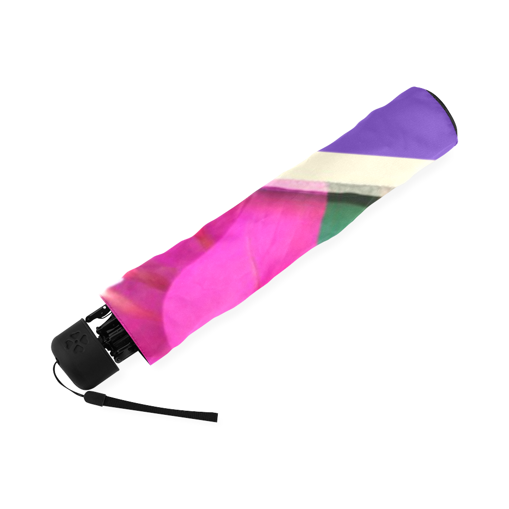 Palms springs fuchias umbrella Purple Foldable Umbrella (Model U01 ...