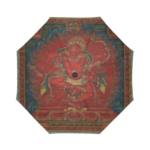 Kurukulla From Tibetan Buddhism Auto-Foldable Umbrella (Model U04) | ID ...