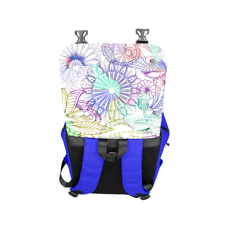 Zentangle Mix 1116A Casual Shoulders Backpack (Model 1623) | ID: D1081402