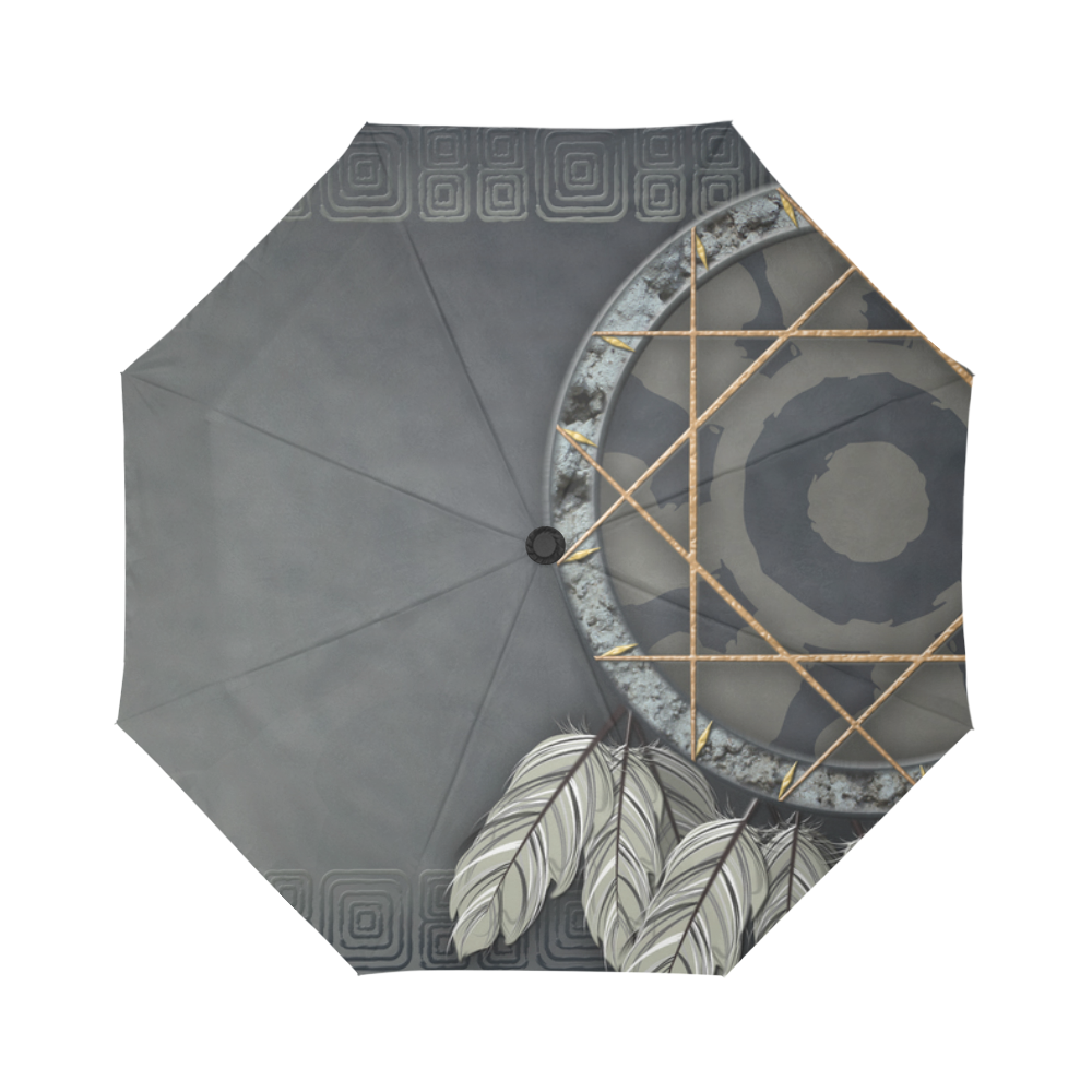 Native American Dream Catcher Auto-Foldable Umbrella (Model U04) | ID ...