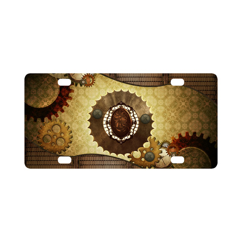 Steampunk, the noble design Classic License Plate | ID: D1101220