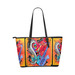 I Love Jazz Music Art Print Handbag by Juleez Leather Tote Bag/Large ...