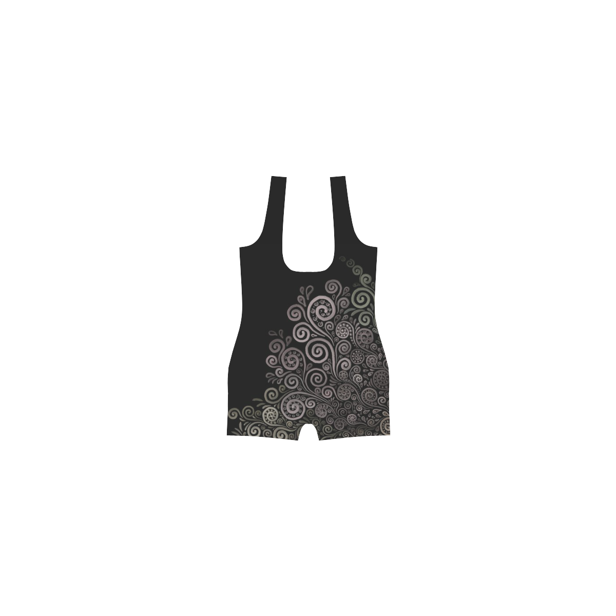 3D Psychedelic soft color Rose Classic One Piece Swimwear (Model S03 ...