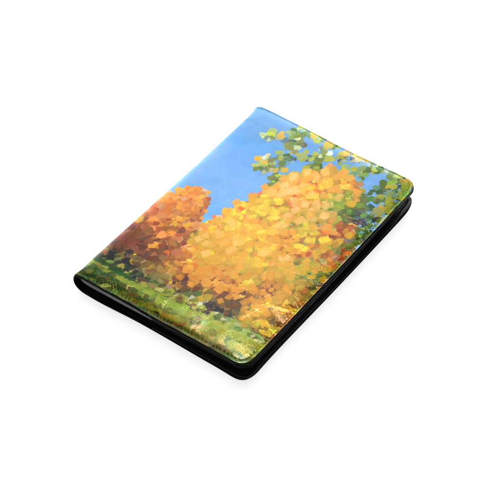 Park, oil painting, landscape Custom NoteBook A5 | ID: D1144375