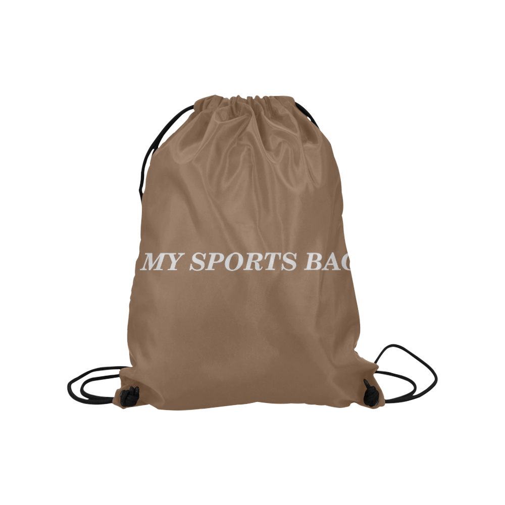 SPORTS BAG Medium Drawstring Bag Model 1604 (Twin Sides) 13.8"(W) * 18. ...