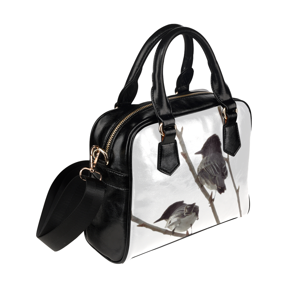 Winter Birds Shoulder Handbag (Model 1634) | ID: D1235744