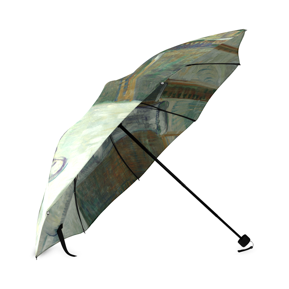 Van Gogh Cafe Table with Absinthe Detail Foldable Umbrella (Model U01 ...