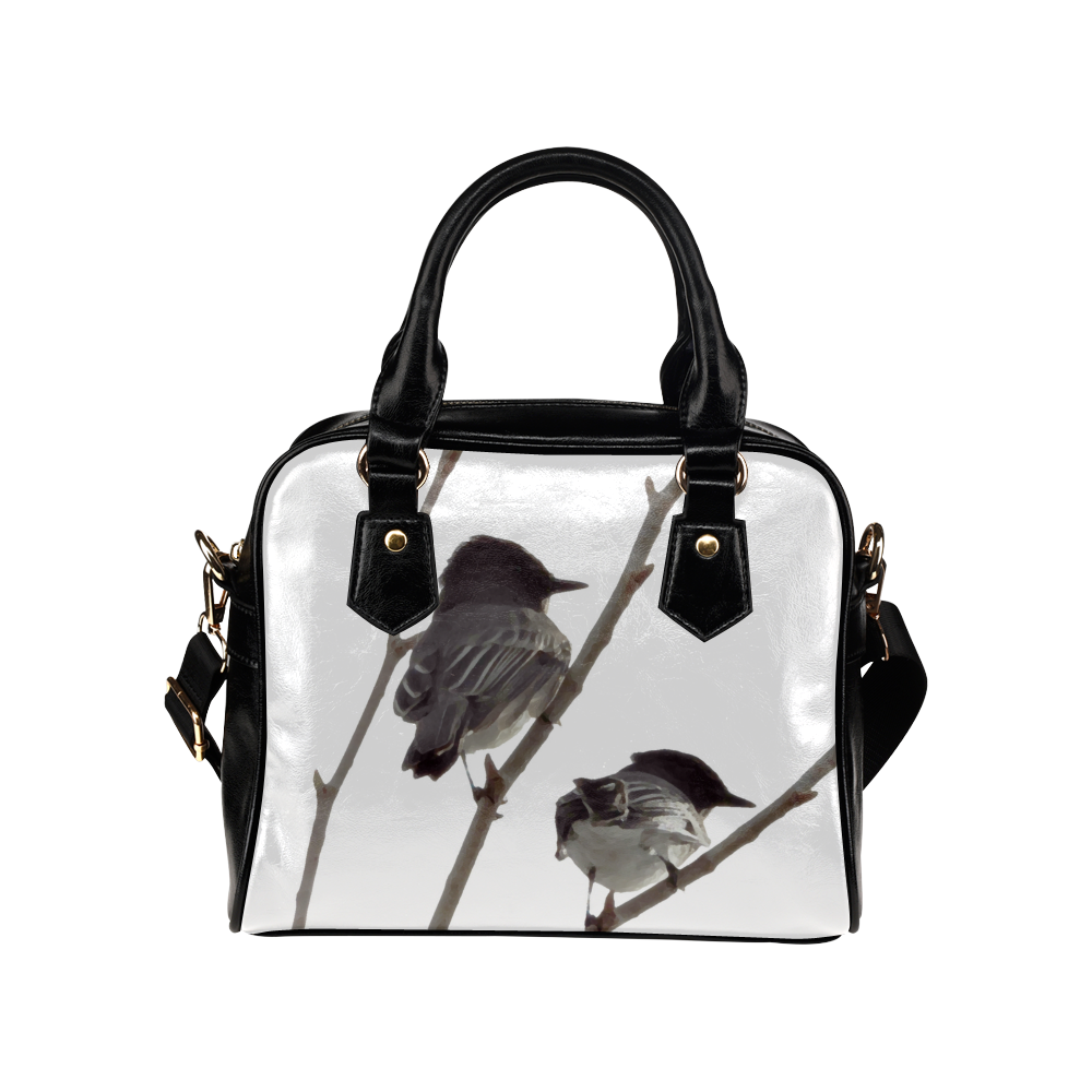 Winter Birds Shoulder Handbag (Model 1634) | ID: D1235744