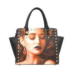 Wednesday STUDDED BAG Rivet Shoulder Handbag (Model 1645) | ID: D227882