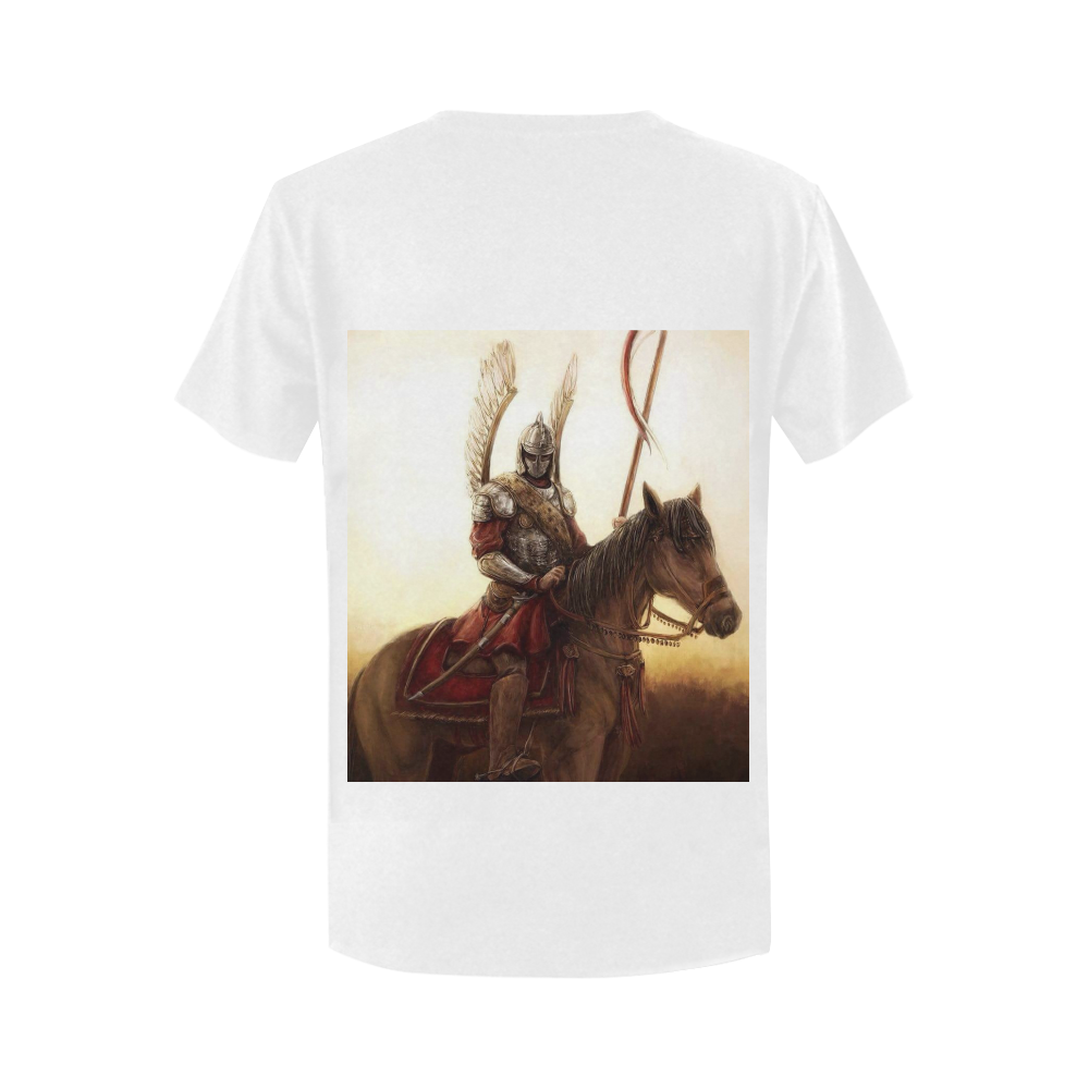 HUSARIA POLSKA T-SHIRT WOMEN Women's T-Shirt in USA Size (Two Sides ...