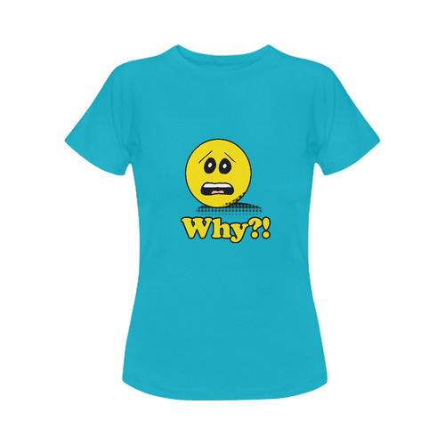 Why Smiley shirt Women's Classic T-Shirt (Model T17） | ID: D1256276