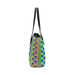 Colorful Japanese Pattern Fish Scales Leather Tote Bag/Large (Model ...