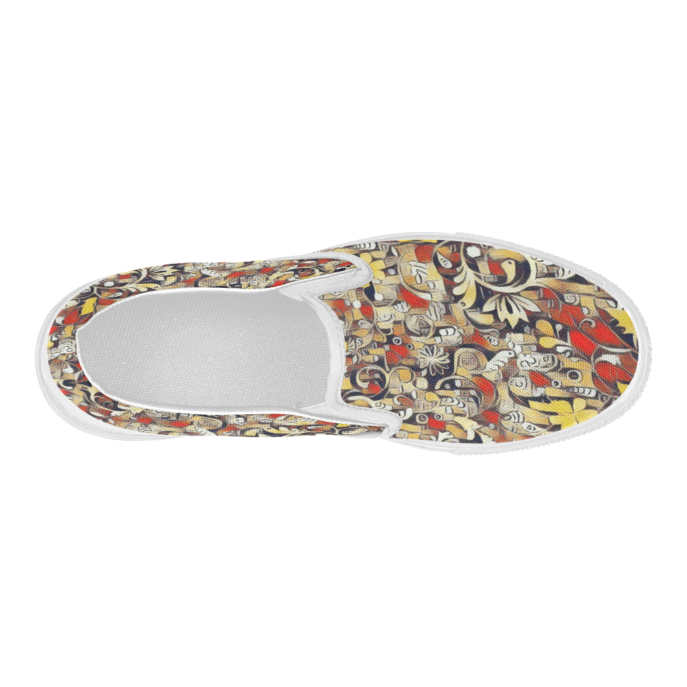 My Fantasy World 38 by JamColors Women's Slip-on Canvas Shoes (Model ...