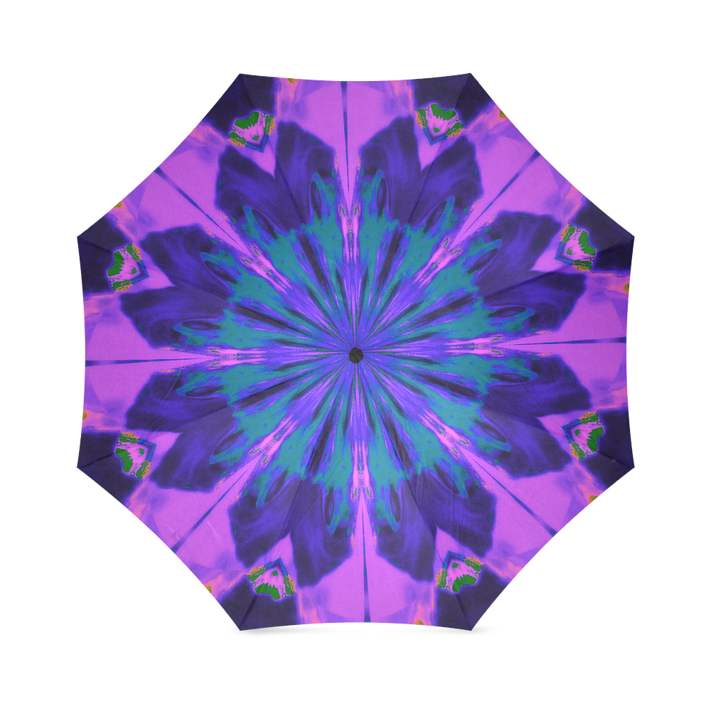 NEON PASTELZ Foldable Umbrella (Model U01) | ID: D1267290