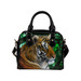 Tiger digital painting Shoulder Handbag (Model 1634) | ID: D1284810