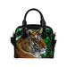 Tiger digital painting Shoulder Handbag (Model 1634) | ID: D1284810