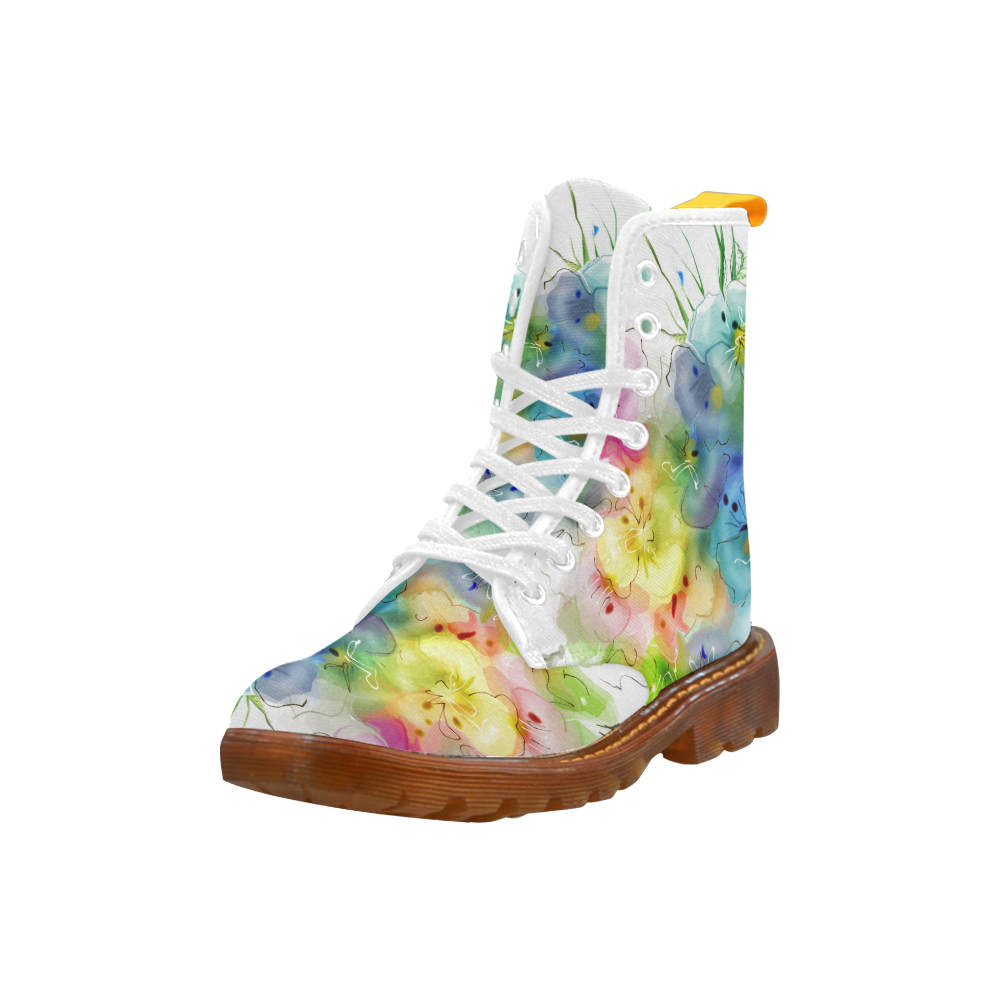 flower Martin Boots For Women Model 1203H | ID: D1286629