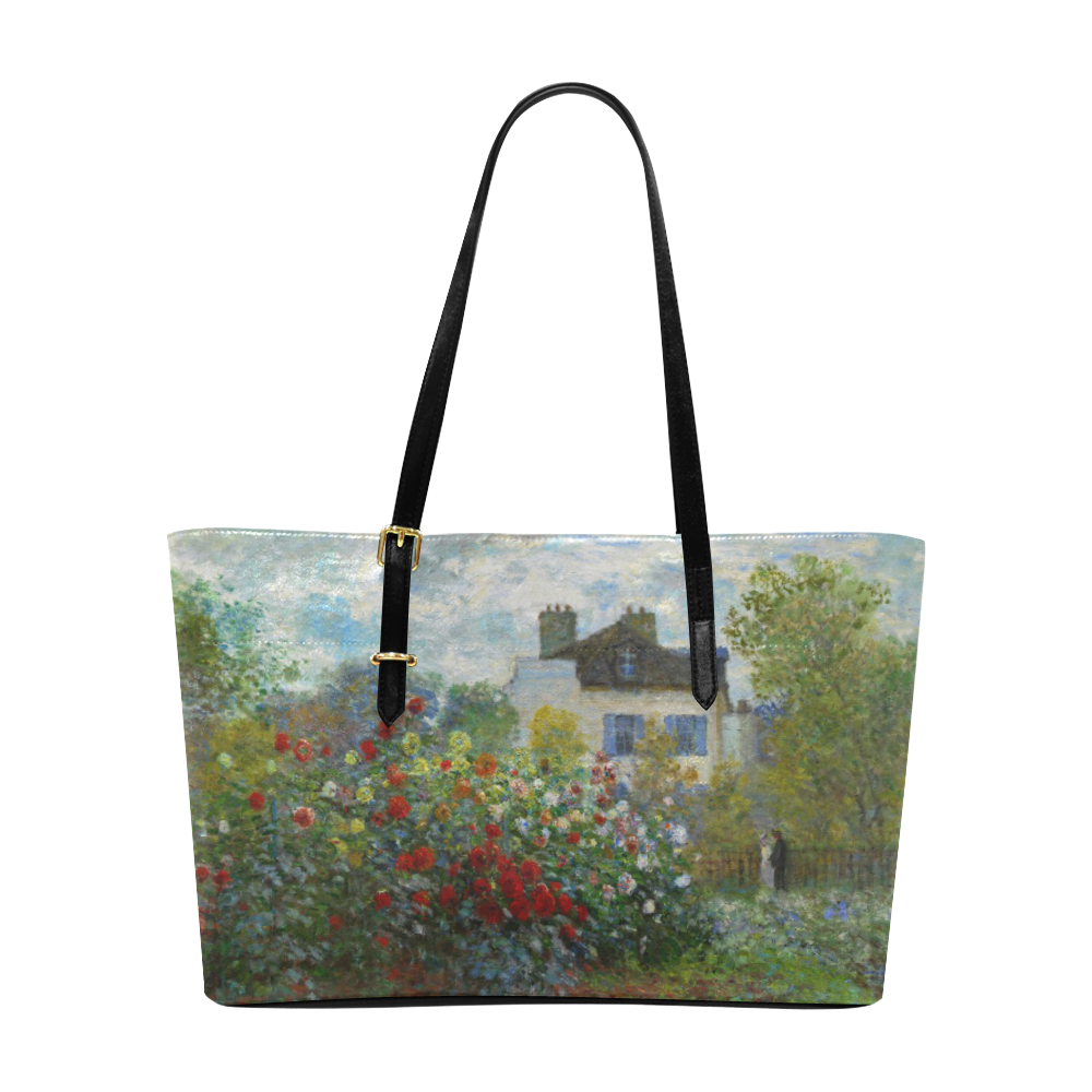 Claude Monet Artist's Garden Argenteuil Euramerican Tote Bag/Large ...