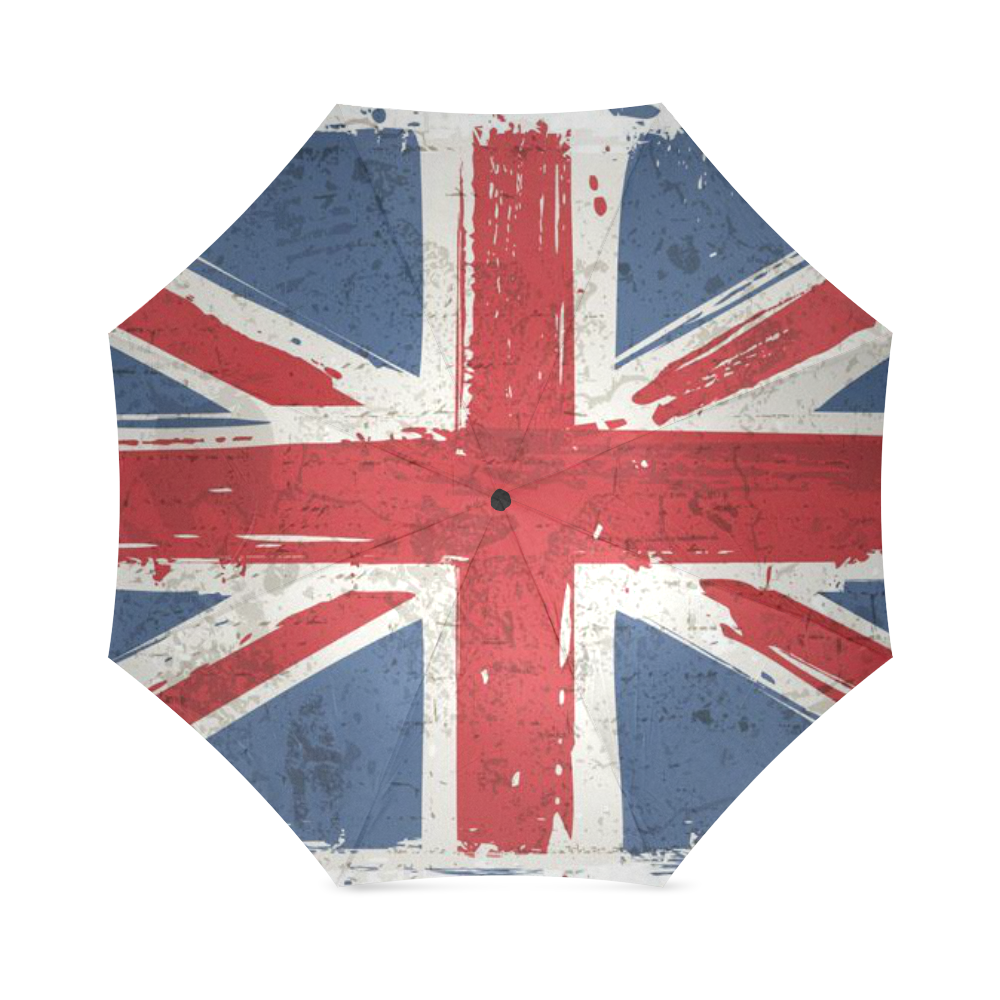 British flag Foldable Umbrella (Model U01) | ID: D1348016