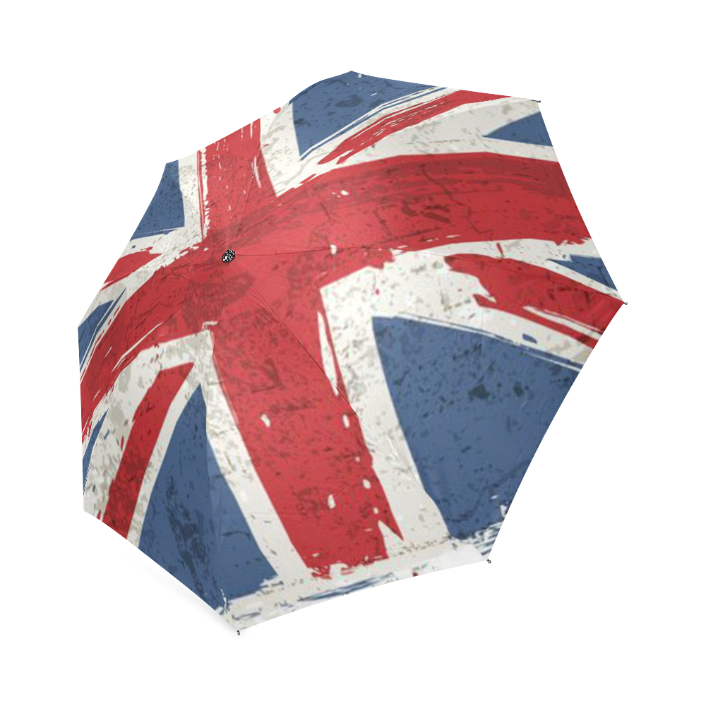 British flag Foldable Umbrella (Model U01) | ID: D1348016