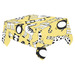 Cute Cartoon Animals Pattern Giraffe Panda Cotton Linen Tablecloth 52"x ...