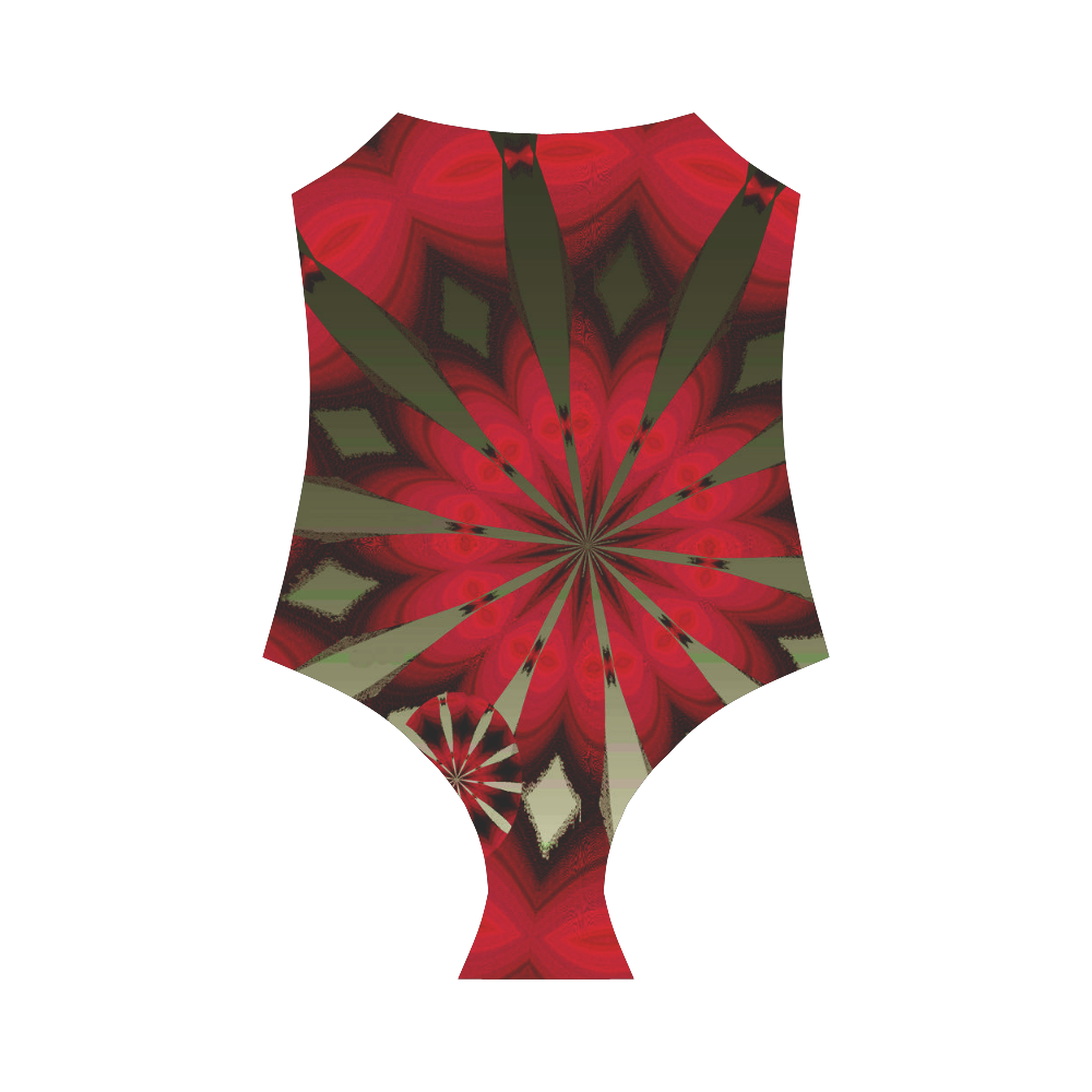 Diamond Coral Strap Swimsuit ( Model S05) | ID: D1376005