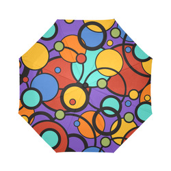 Pop Art Colorful Dot Print Umbrella by Juleez Auto-Foldable Umbrella ...