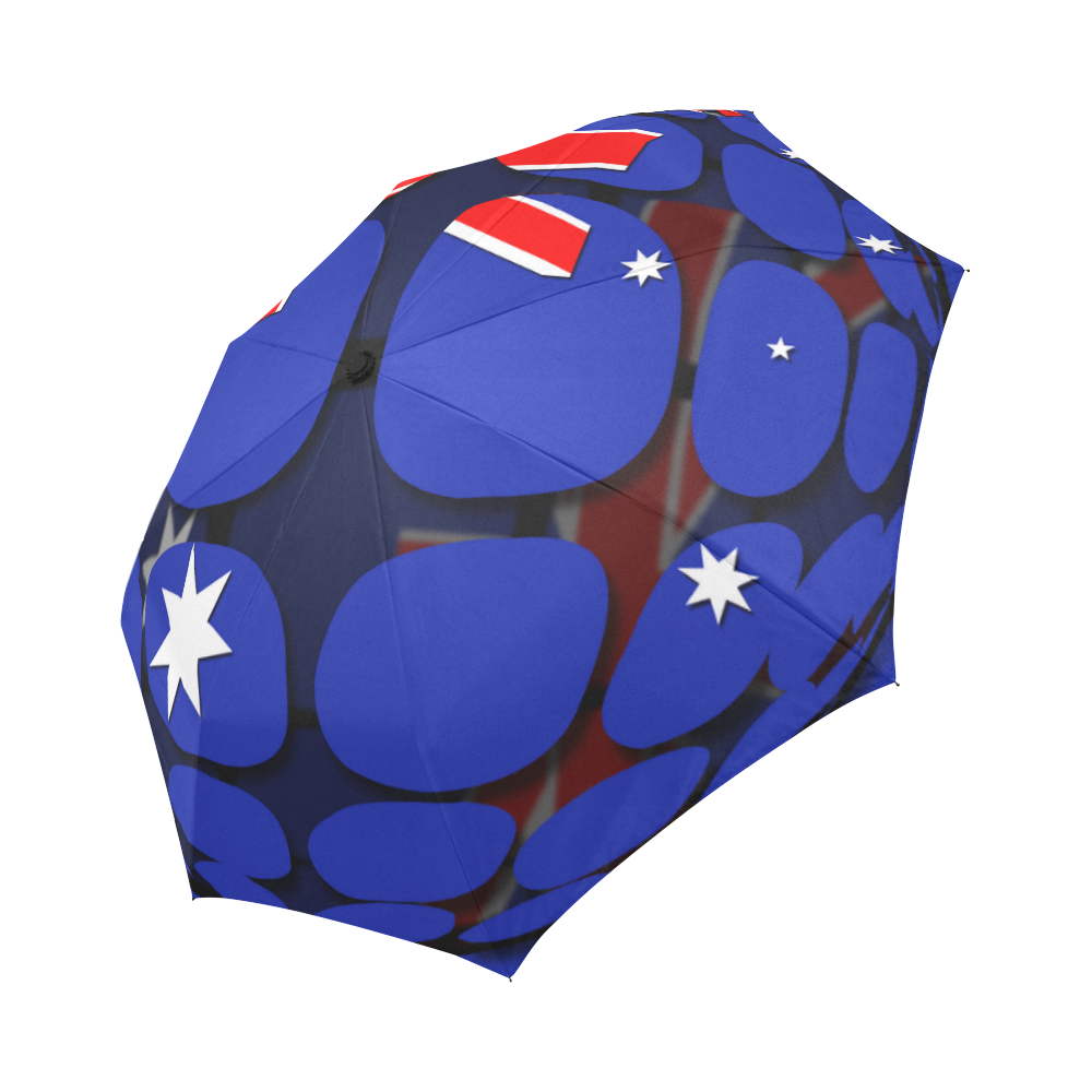 The Flag of Australia Auto-Foldable Umbrella (Model U04) | ID: D1437412